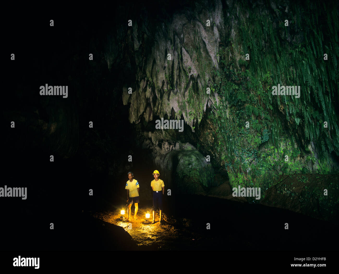 Indonesia, Central Java, cave exploration at Goa Petruk Stock Photo - Alamy