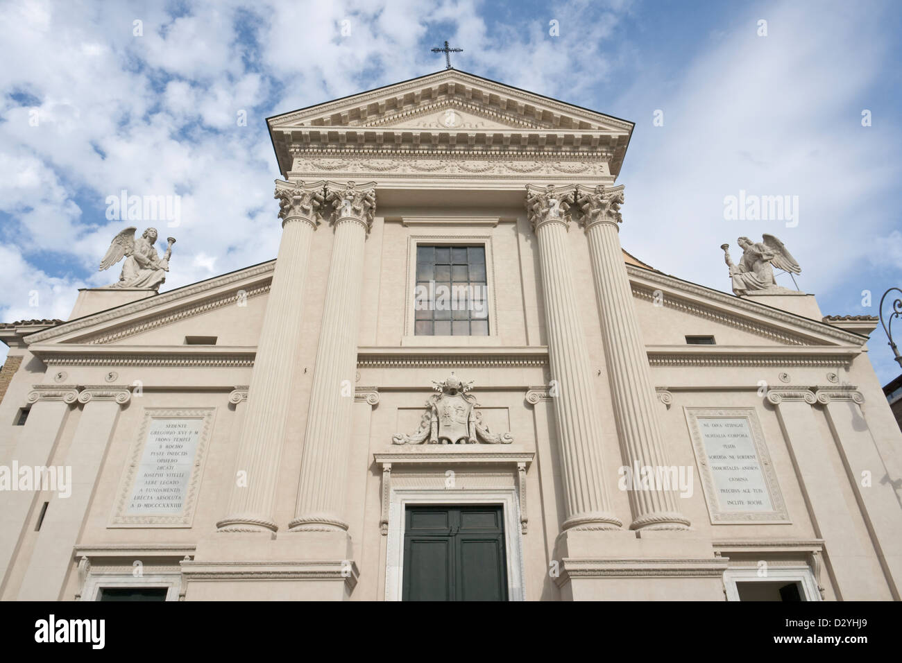 San Rocco church, Rome Stock Photo - Alamy