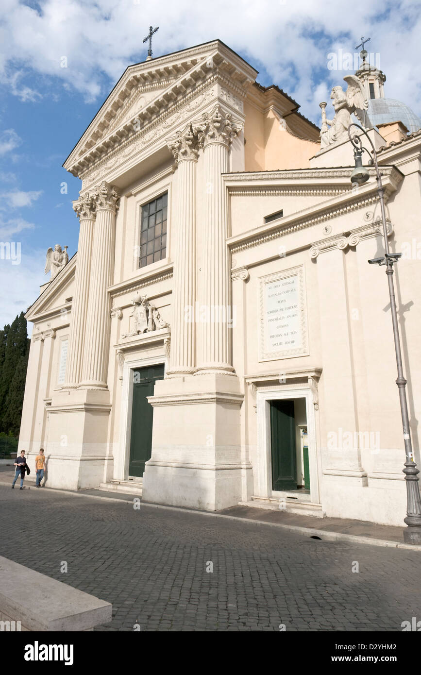 San Rocco church, Rome Stock Photo - Alamy