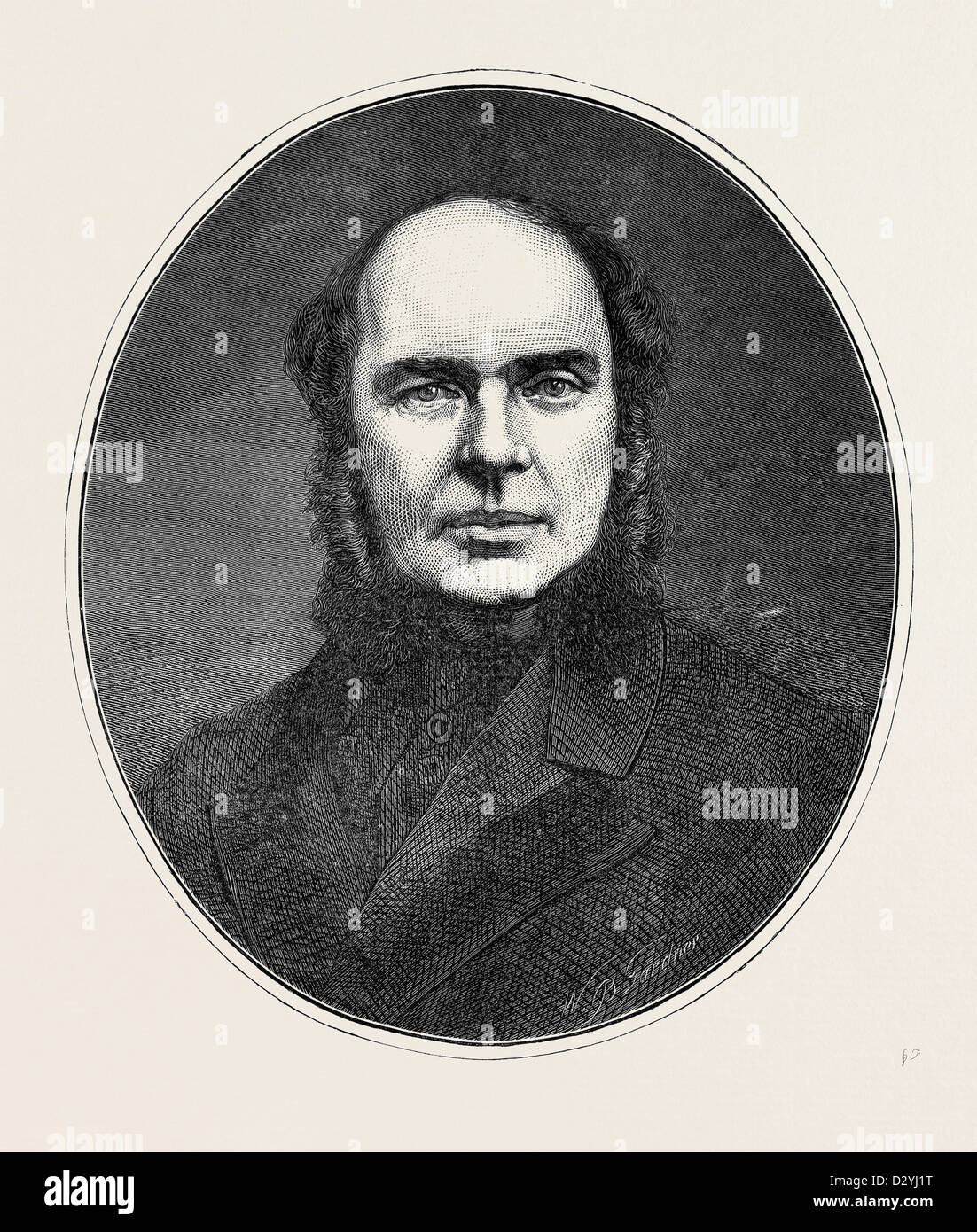 THE LATE MR. S.R. GRAVES M.P. FOR LIVERPOOL 1873 Stock Photo - Alamy