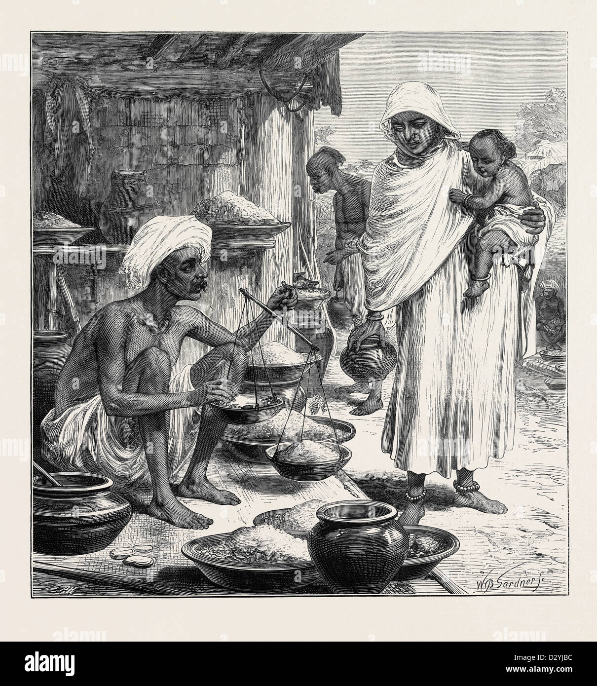 Bengal famine hi-res stock photography and images - Alamy