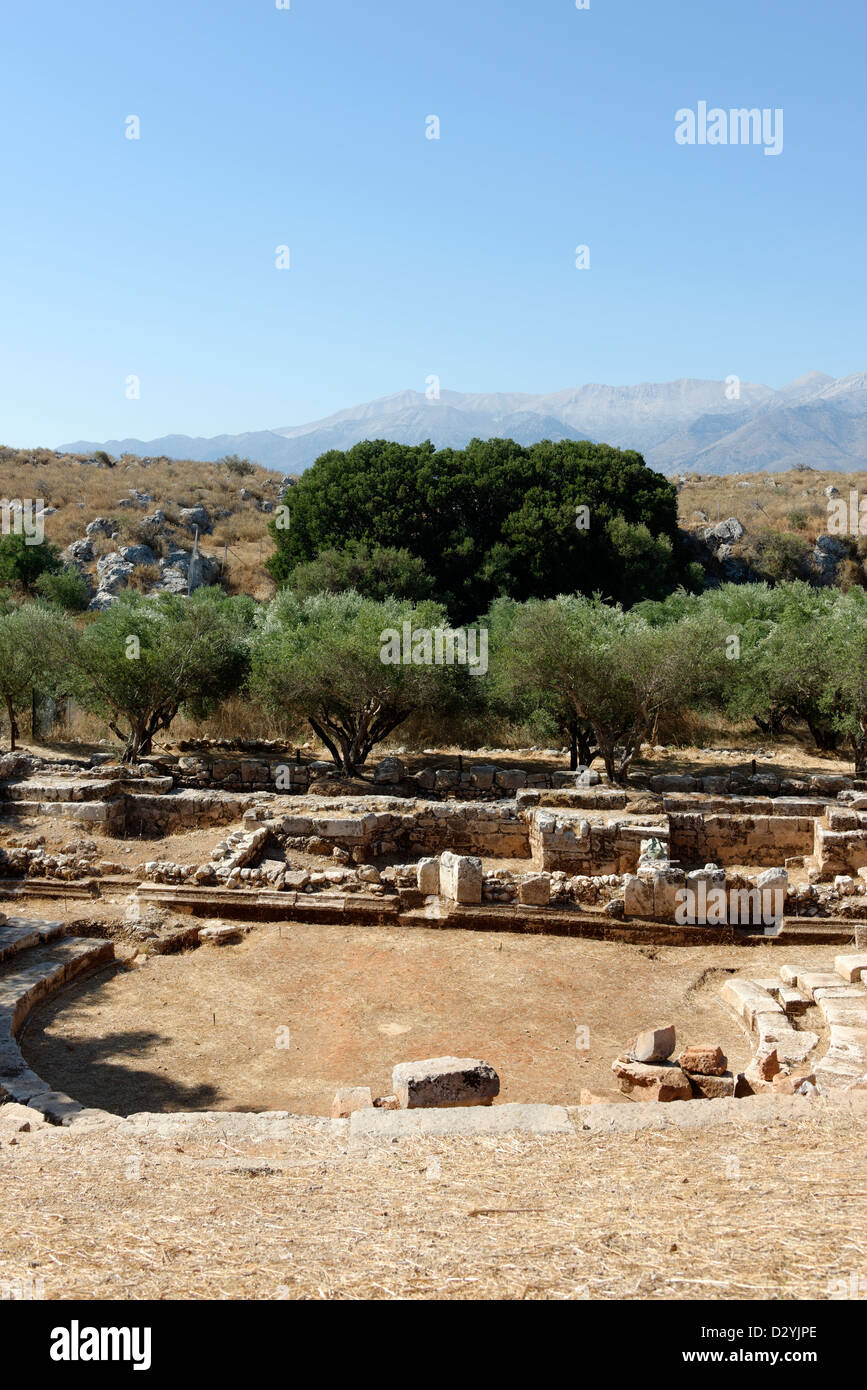 Roman ruins crete greek islands hi-res stock photography and images - Alamy