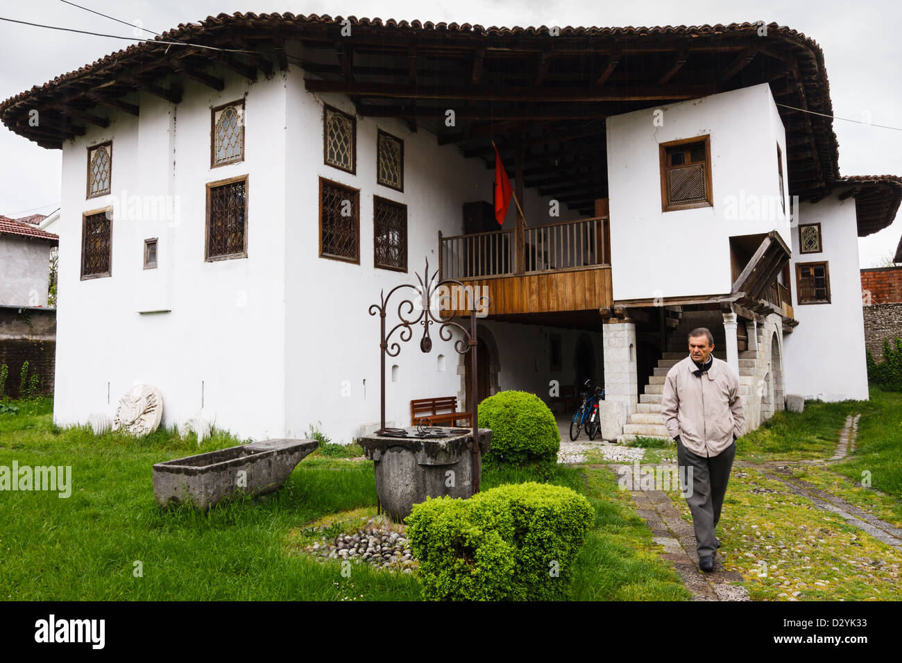 Shkoder Historical Museum. Albania Stock Photo - Alamy