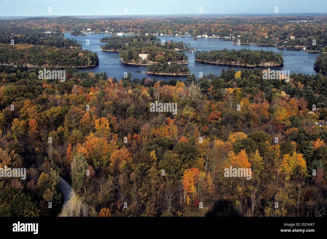 Thousand islands aerial hi-res stock photography and images - Alamy