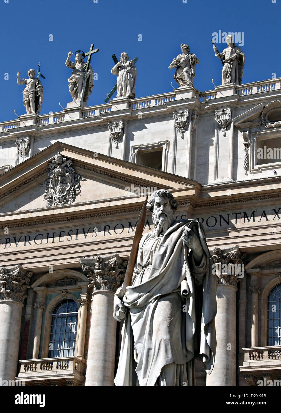 Statue st paul on hi-res stock photography and images - Alamy