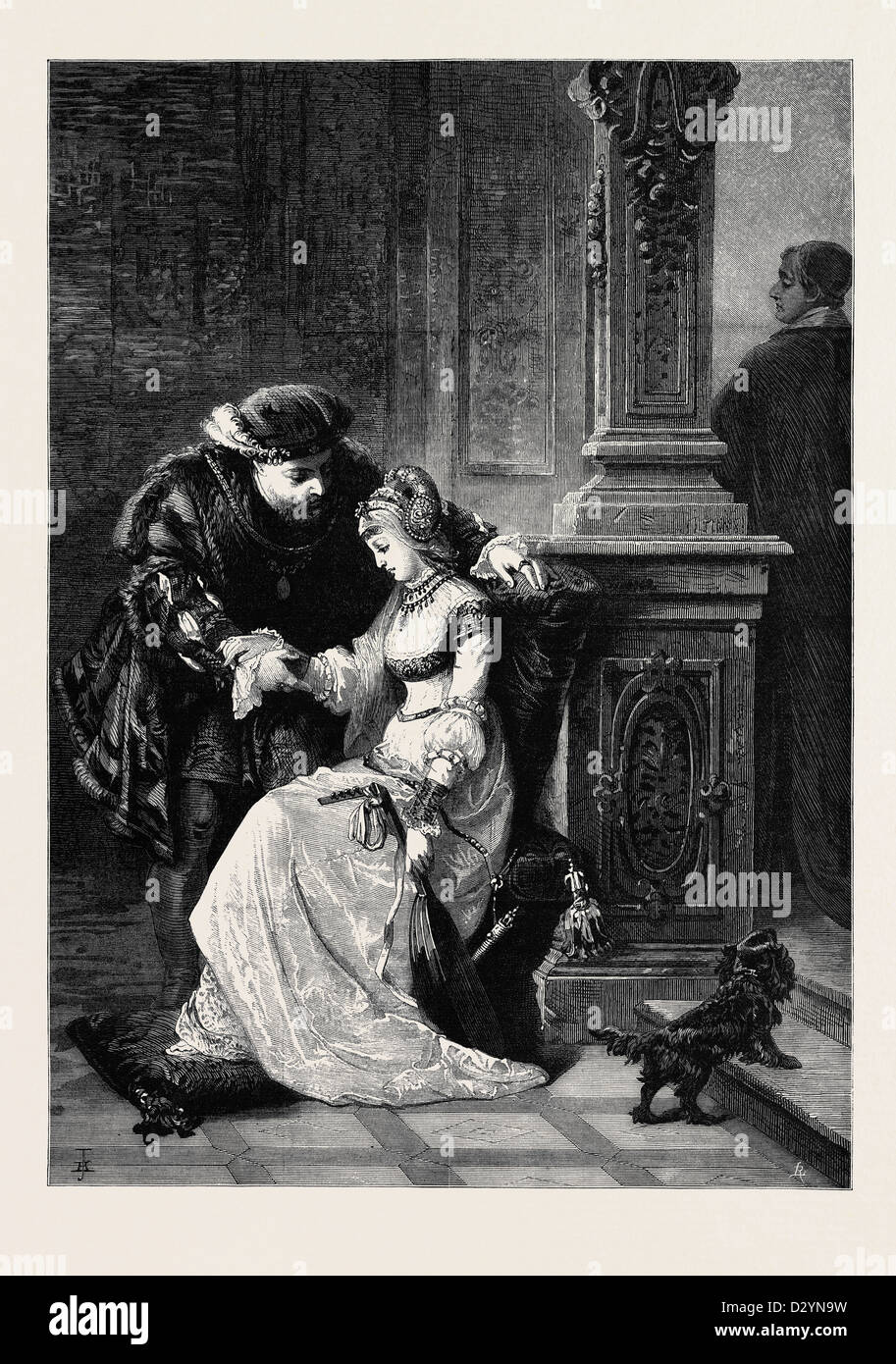 Henry viii and anne boleyn hi-res stock photography and images - Alamy