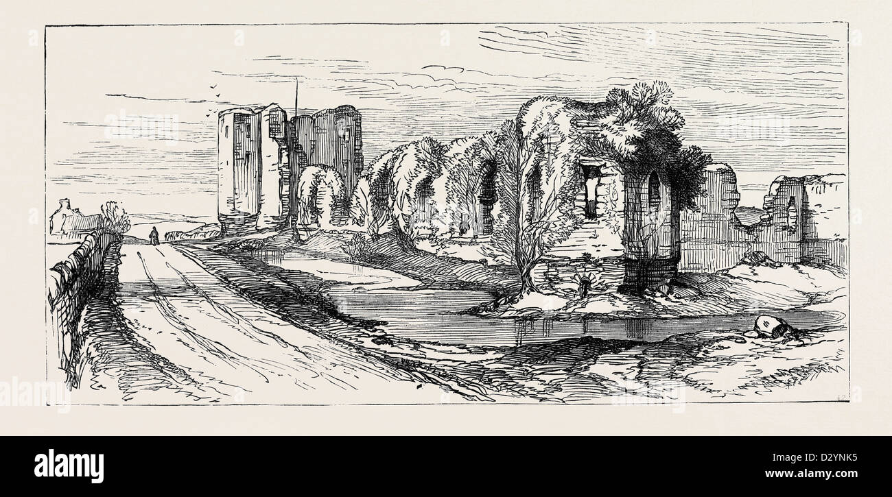 IRELAND: BALLINTUBER CASTLE COUNTY ROSCOMMON 1880 Stock Photo - Alamy