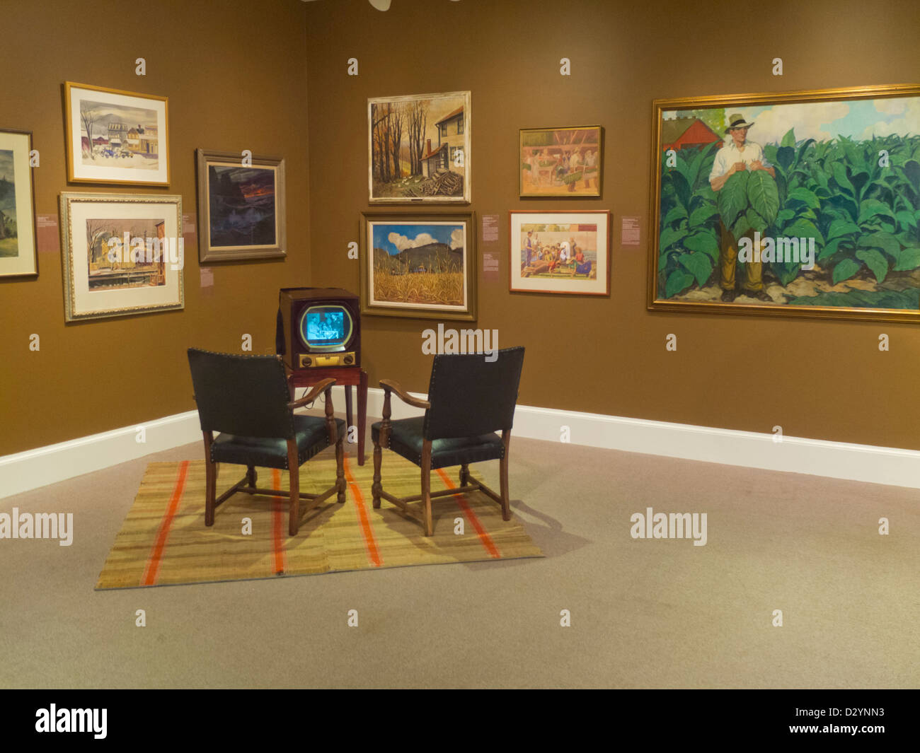 Mattatuck Museum arts and history center Waterbury Stock Photo - Alamy