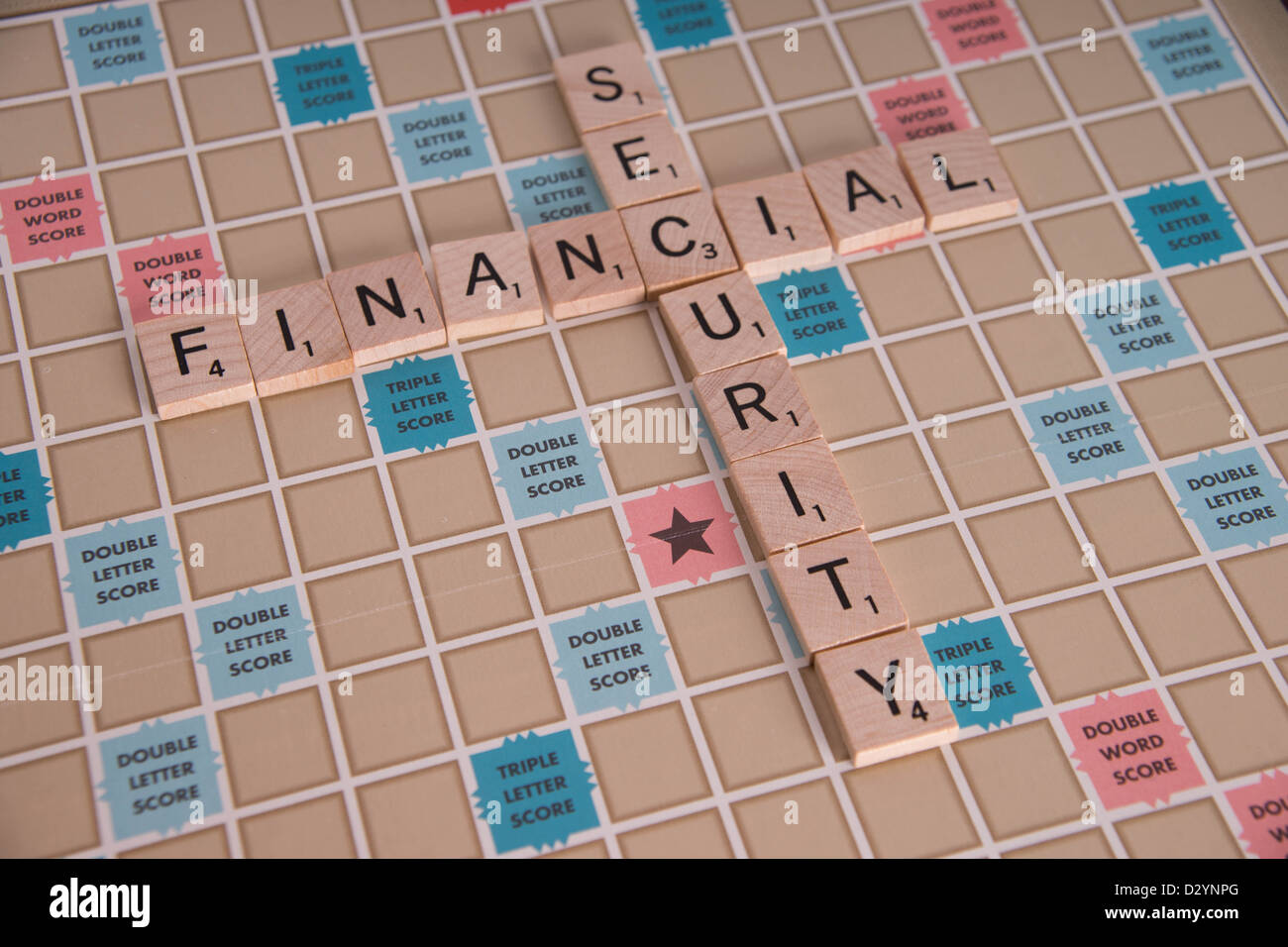 Finance security scrabble hi-res stock photography and images - Alamy