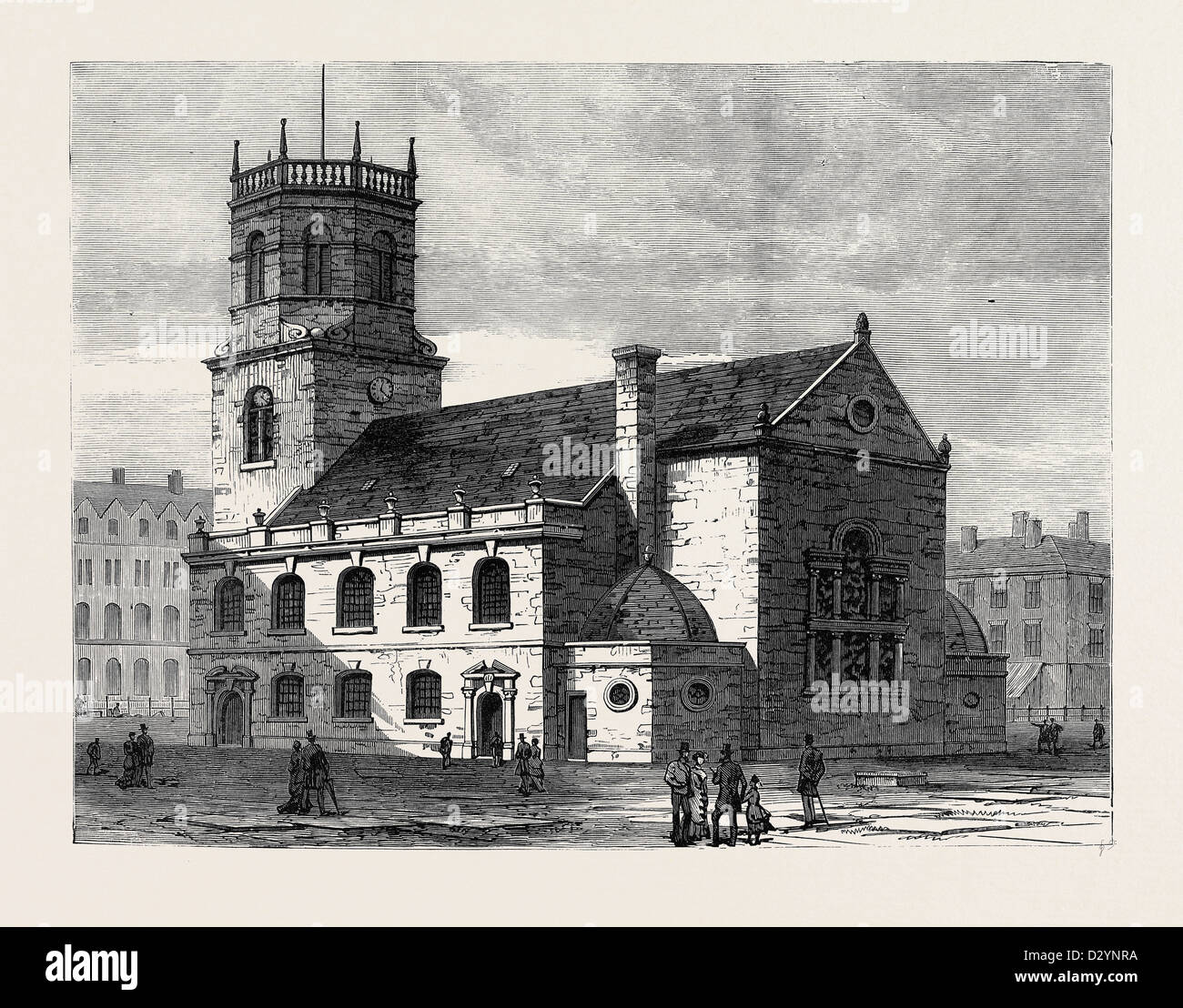 ST. PETER'S CHURCH LIVERPOOL THE CATHEDRAL OF THE NEW DIOCESE 1880 ...