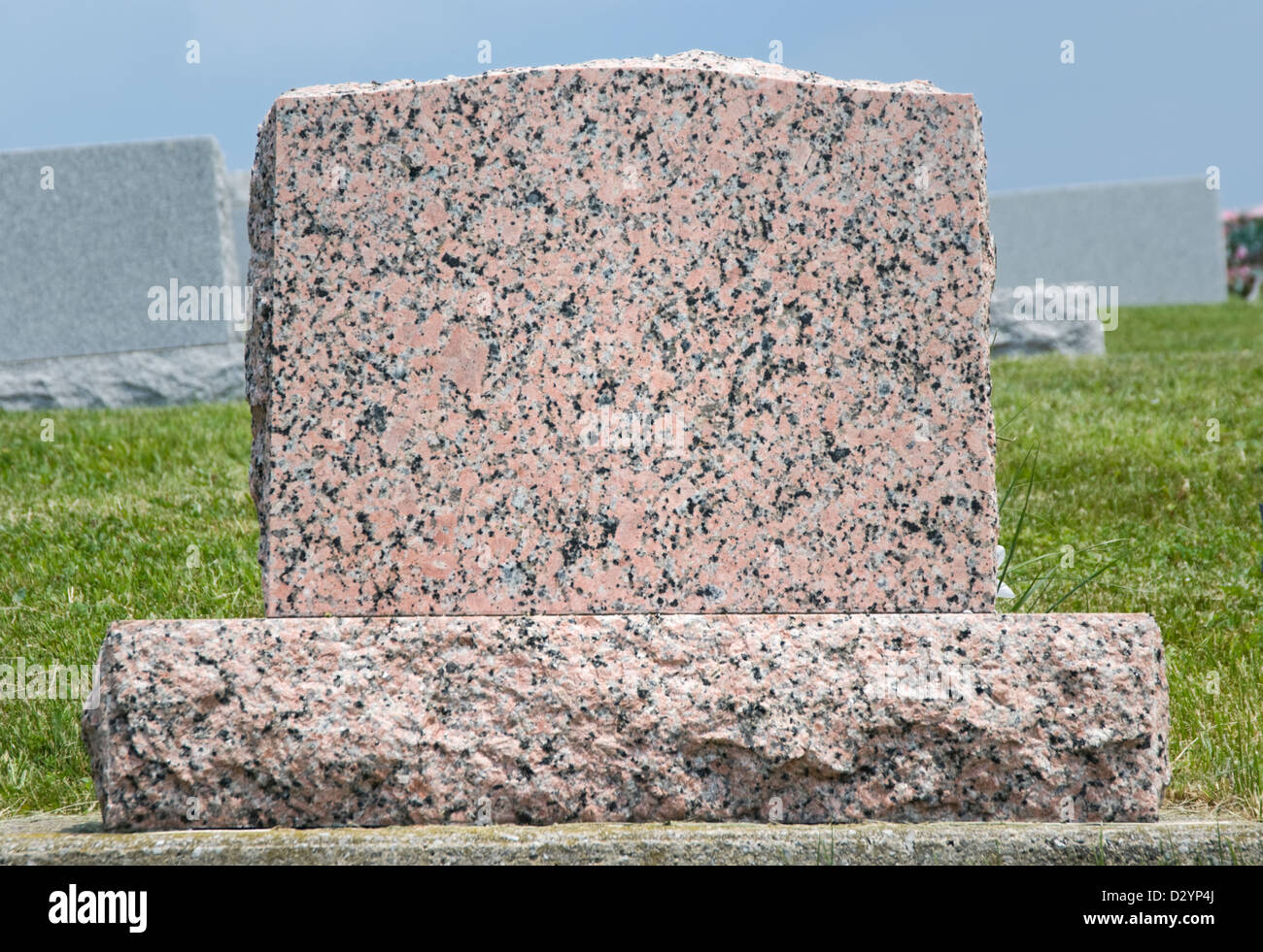 Blank headstone hi-res stock photography and images - Alamy