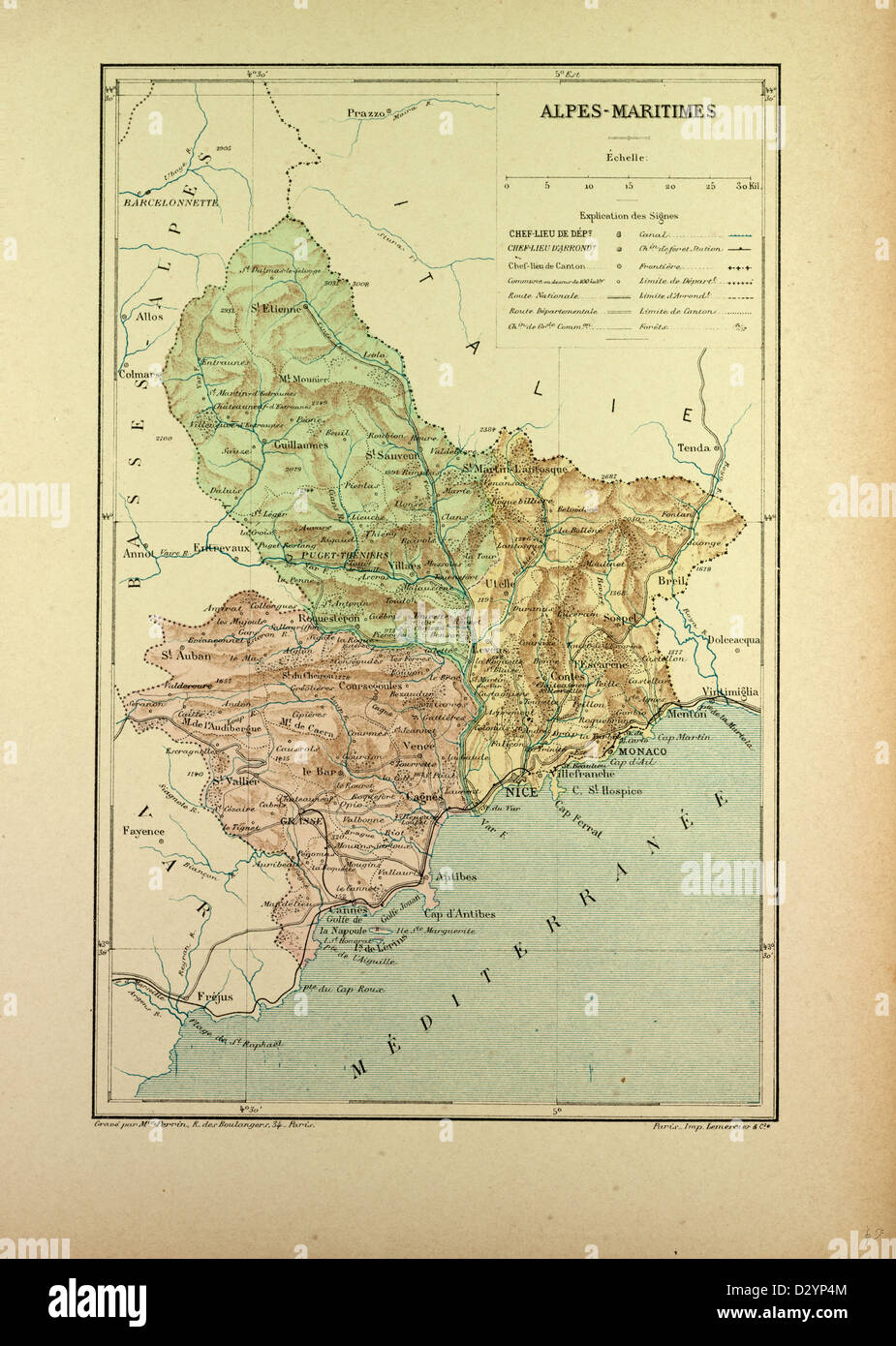 Map of the maritimes hi-res stock photography and images - Alamy