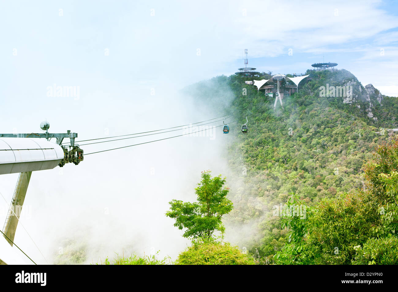 Langkawi Cable Car Stock Photo - Alamy