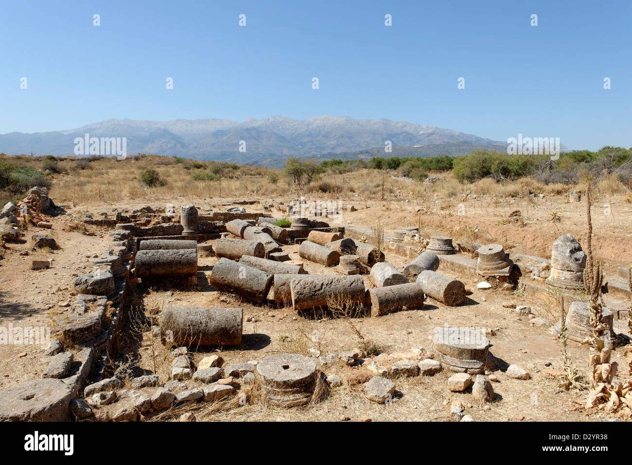 Roman ruins crete greek islands hi-res stock photography and images - Alamy