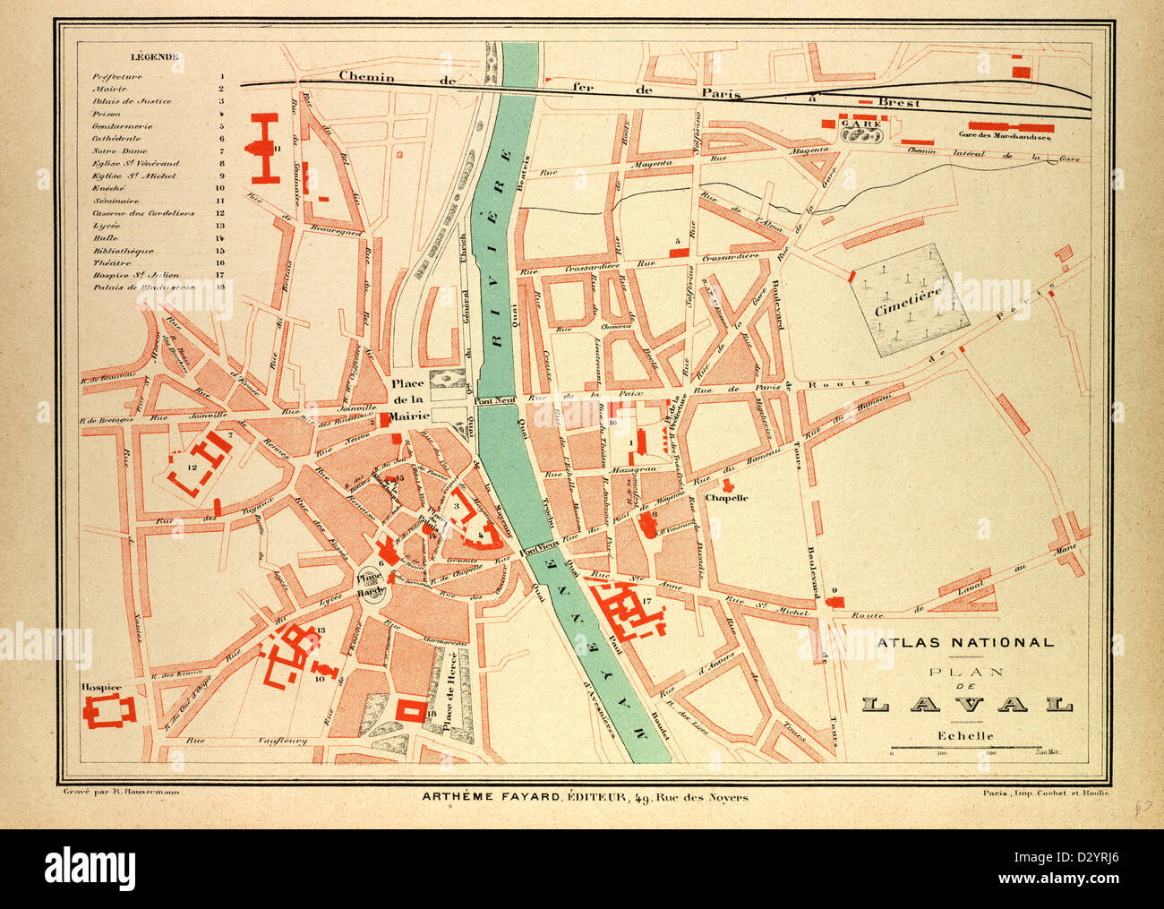 Map of laval hi-res stock photography and images - Alamy