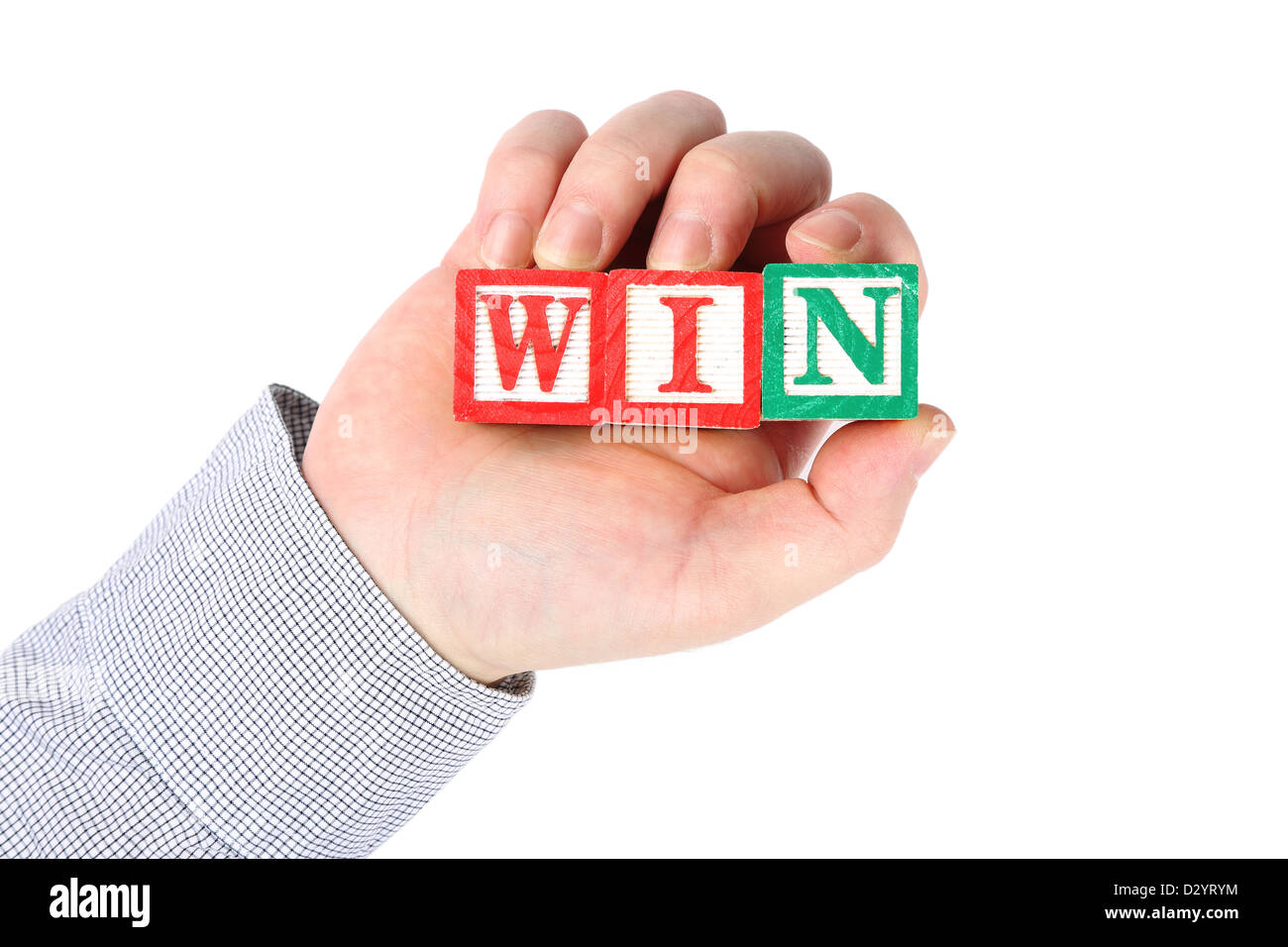 Business concept man holding hi-res stock photography and images - Alamy