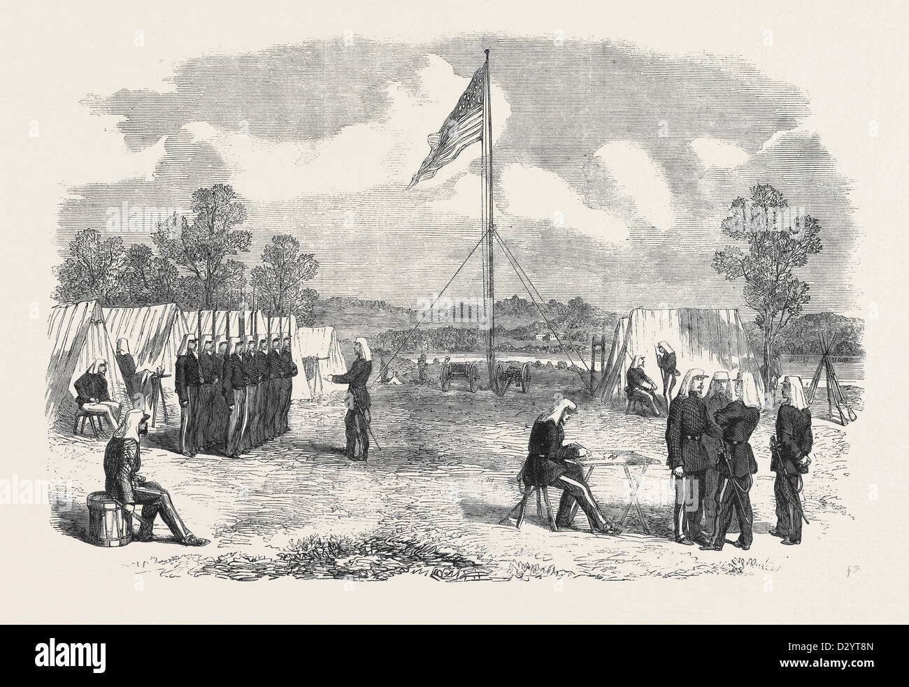 THE CIVIL WAR IN AMERICA: MY HEADQUARTERS IN THE CAMP OF THE 2ND NEW ...