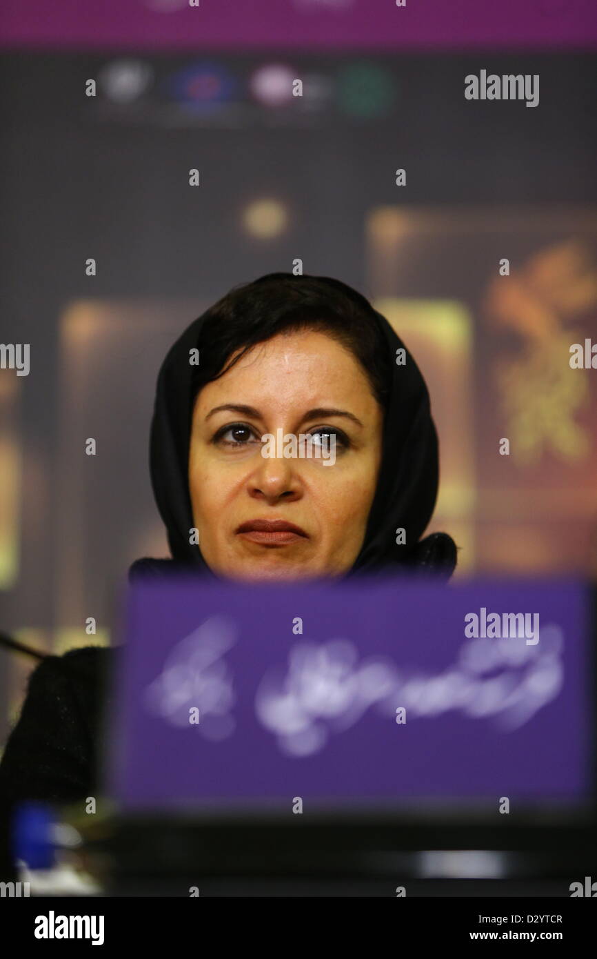 TEHRAN, IRAN: Actress Fereshteh Sadr Orafaee on Day 5 of the 31th ...