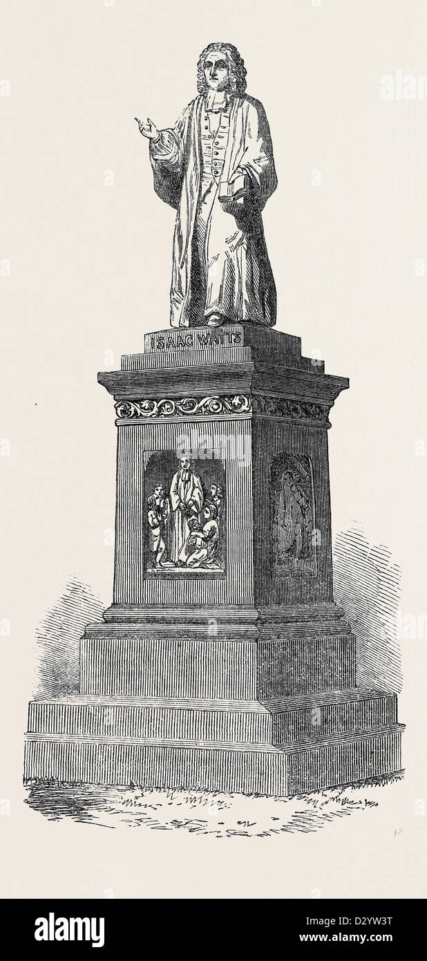 THE WATTS MEMORIAL STATUE AT SOUTHAMPTON Stock Photo - Alamy