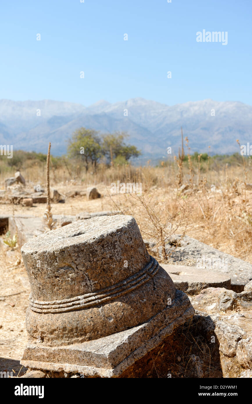 Roman ruins crete greek islands hi-res stock photography and images - Alamy