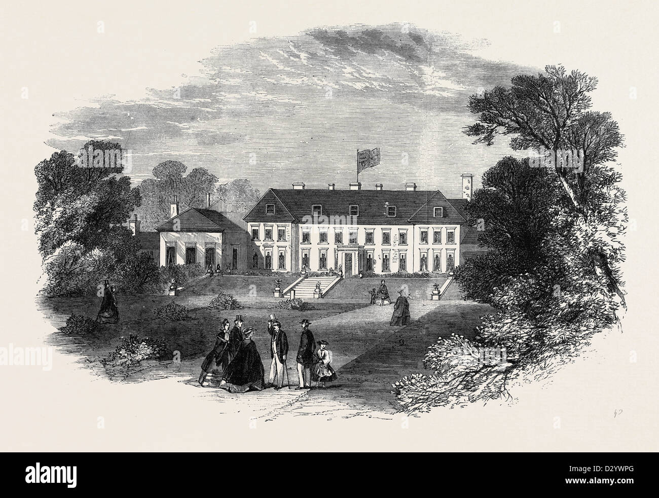 KENMARE HOUSE KILLARNEY THE SEAT OF VISCOUNT CASTLEROSSE THE QUEEN'S ...