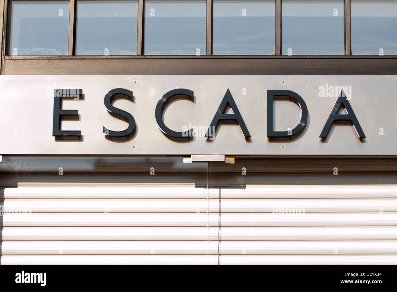 Escada shop in Parizska Street in Prague, Czech Republic on June 18 ...