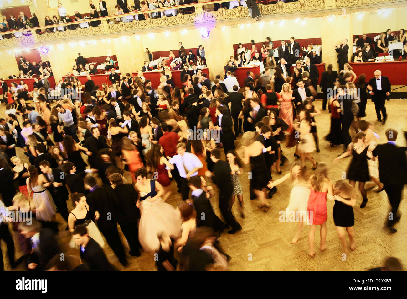 School Ball 45th prom of Gymnasium Na Vitezne plani took place in ...