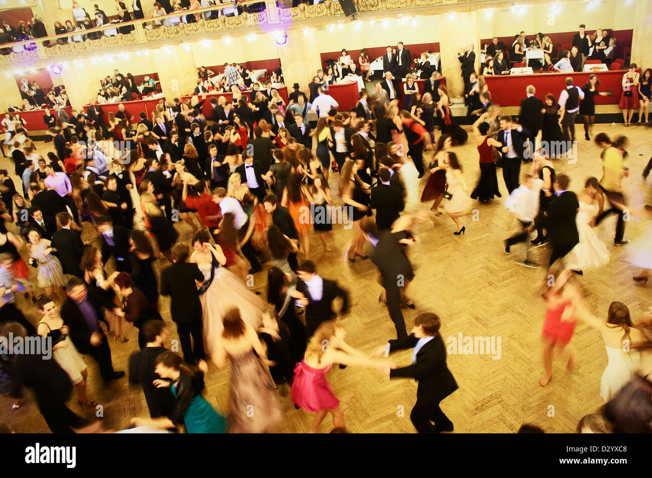 School Ball 45th prom of Gymnasium Na Vitezne plani took place in ...