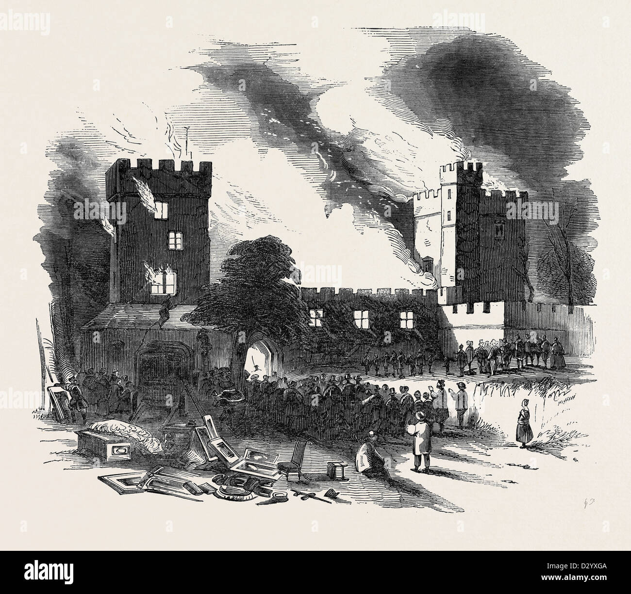 Castle drawing hi-res stock photography and images - Alamy