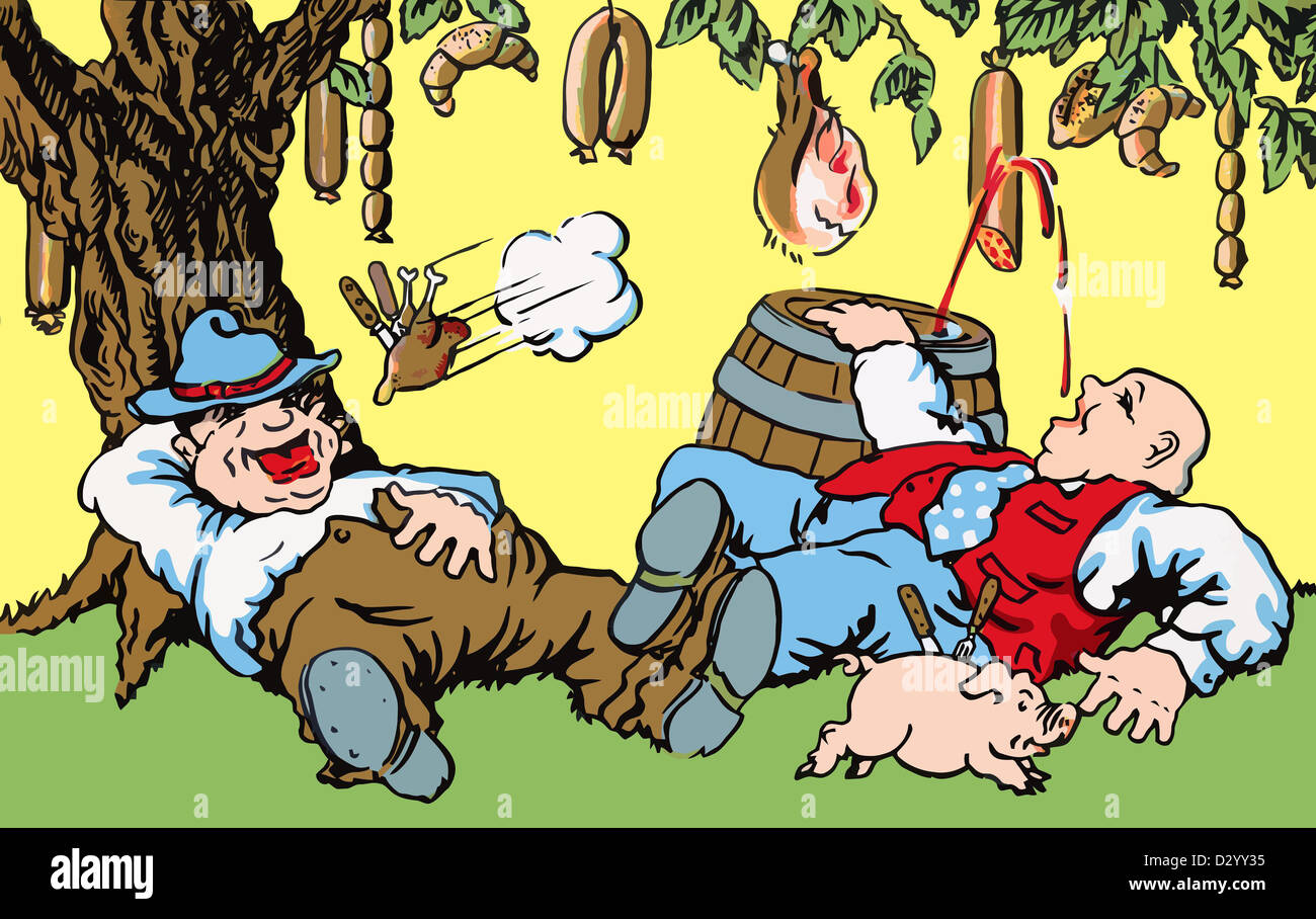 The tale of cockaigne hi-res stock photography and images - Alamy