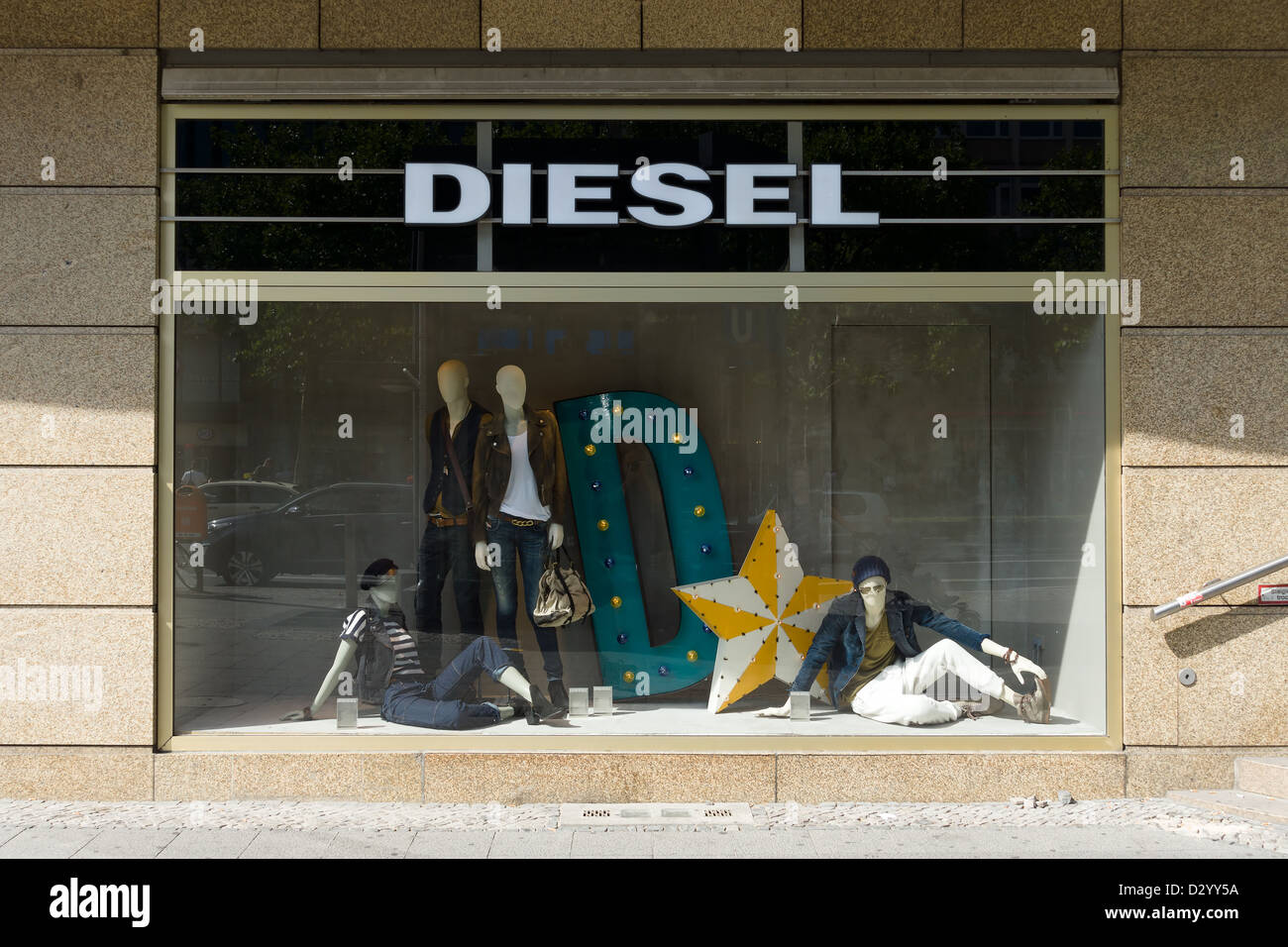 Diesel storefront on Kurfürstendamm. Berlin. Germany Stock Photo - Alamy