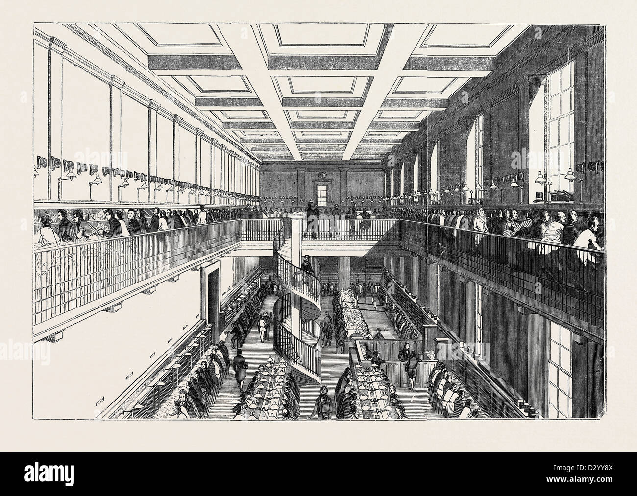 THE GENERAL POST OFFICE, THE LETTER CARRIERS' OFFICE Stock Photo - Alamy