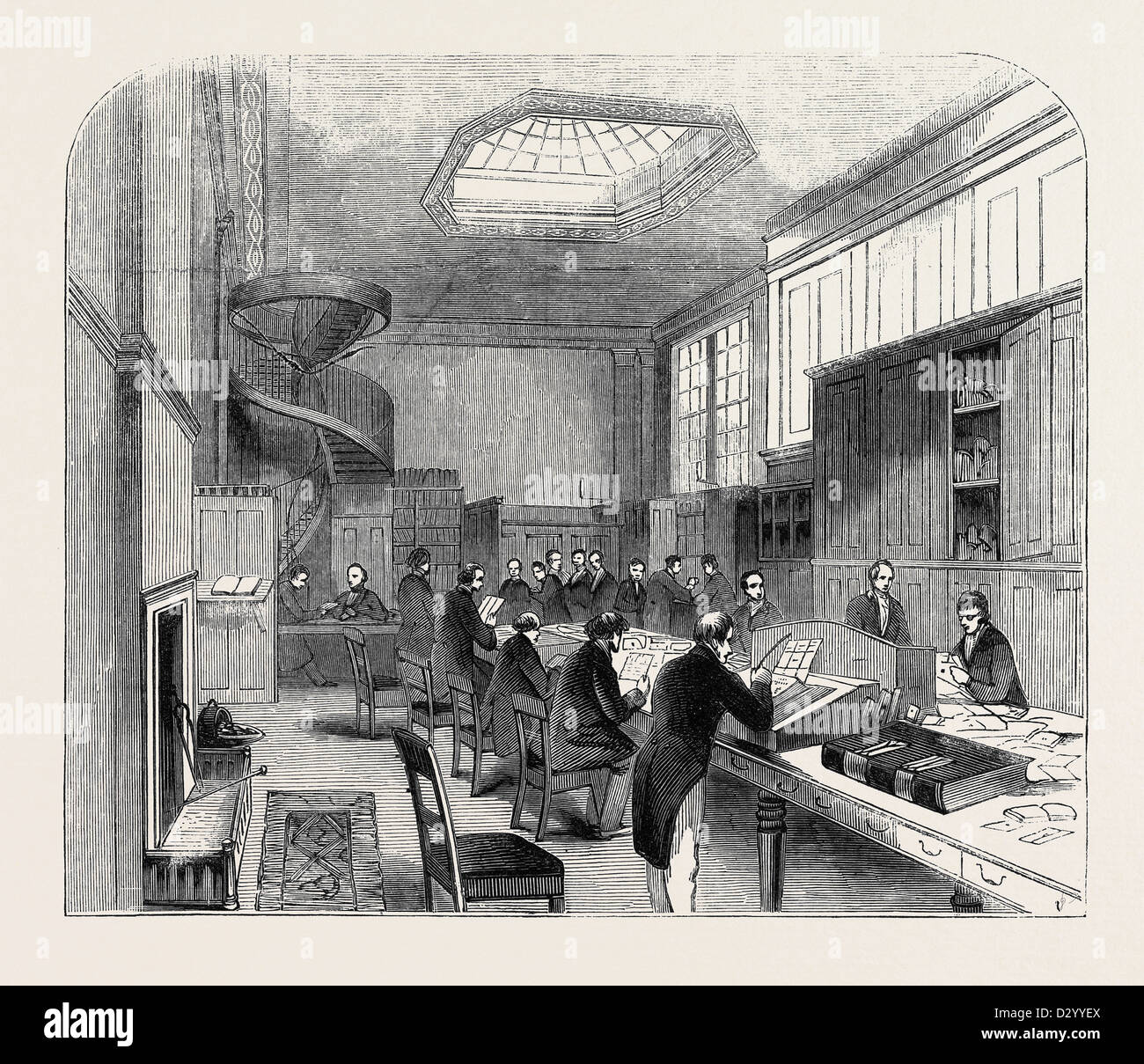 SECRET OFFICE, AT THE GENERAL POST OFFICE Stock Photo - Alamy