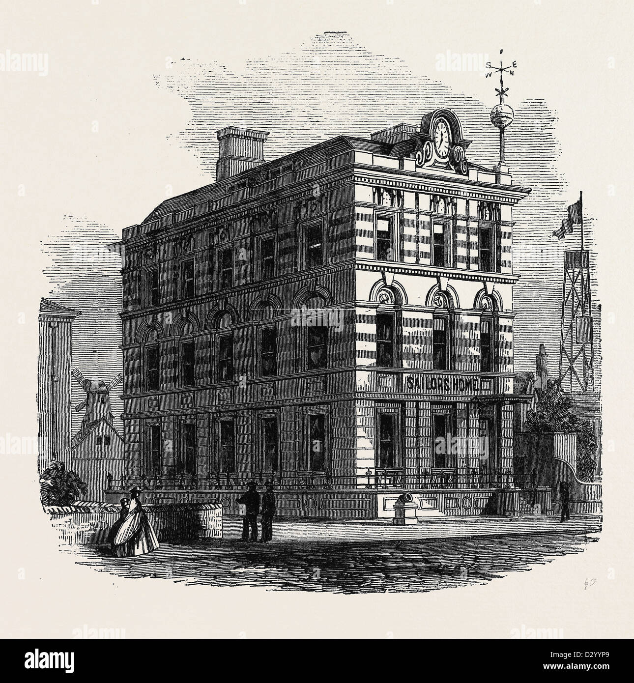 THE SAILORS' HOME AT GREAT YARMOUTH Stock Photo - Alamy