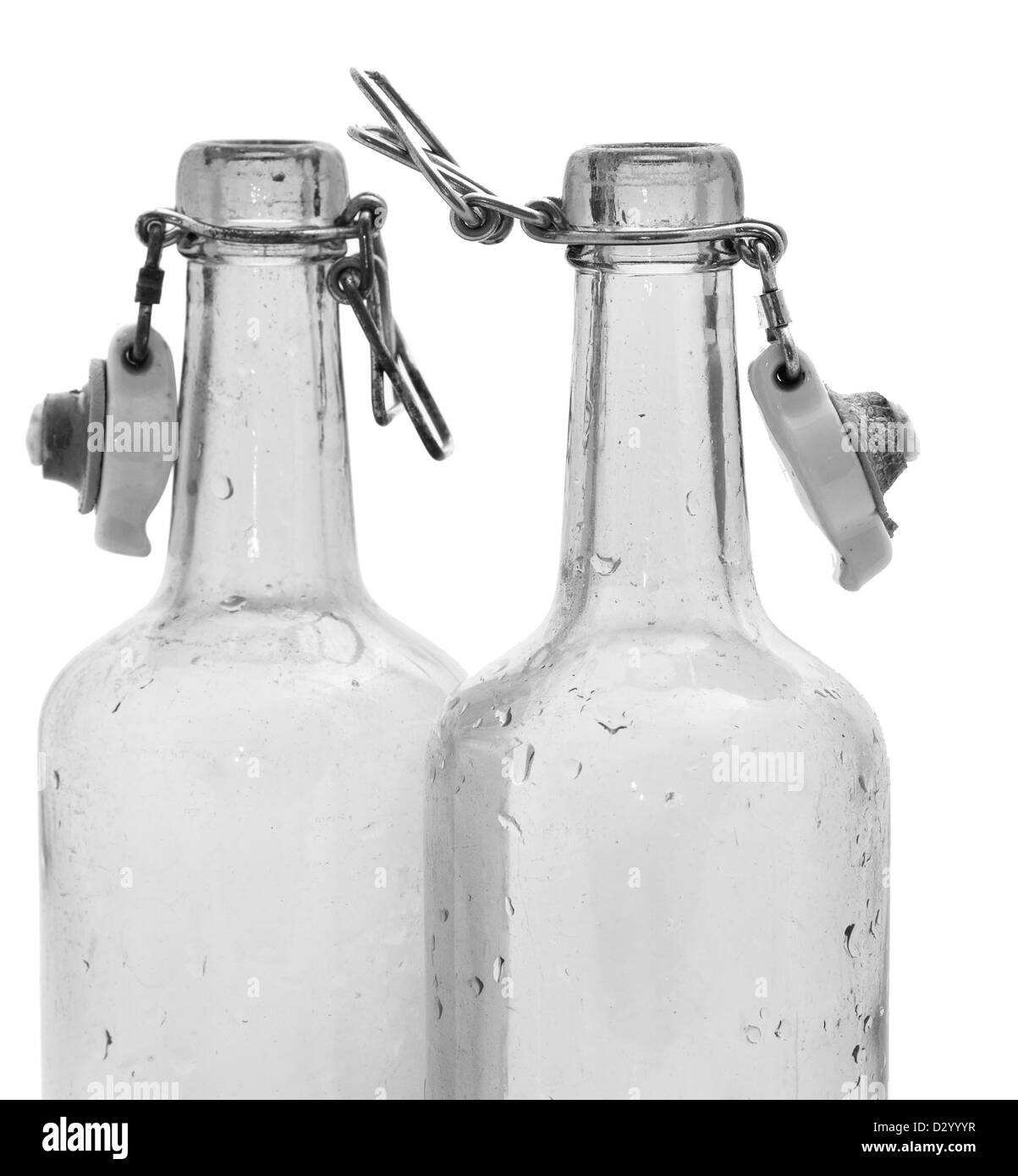 Empty water bottles Black and White Stock Photos & Images - Alamy