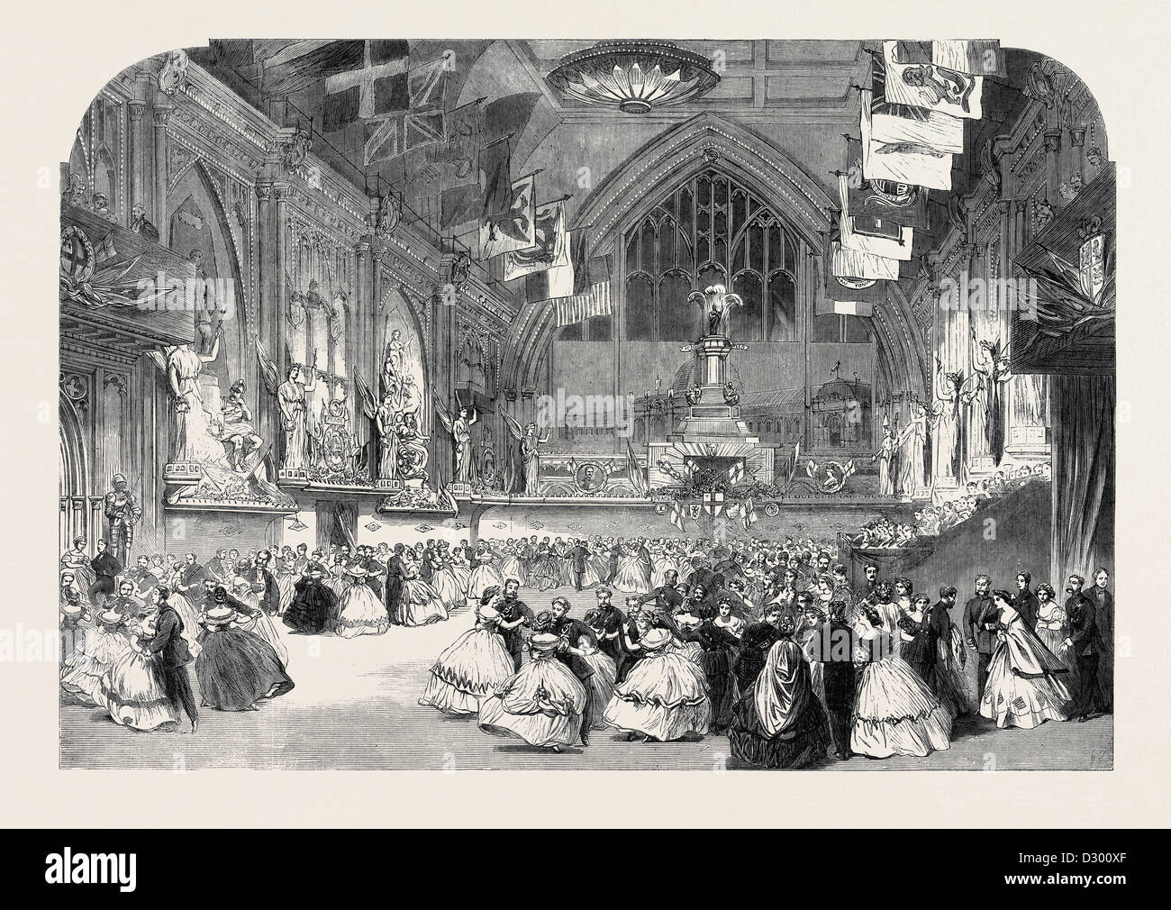THE LONDON RIFLE BRIGADE BALL AT GUILDHALL Stock Photo - Alamy