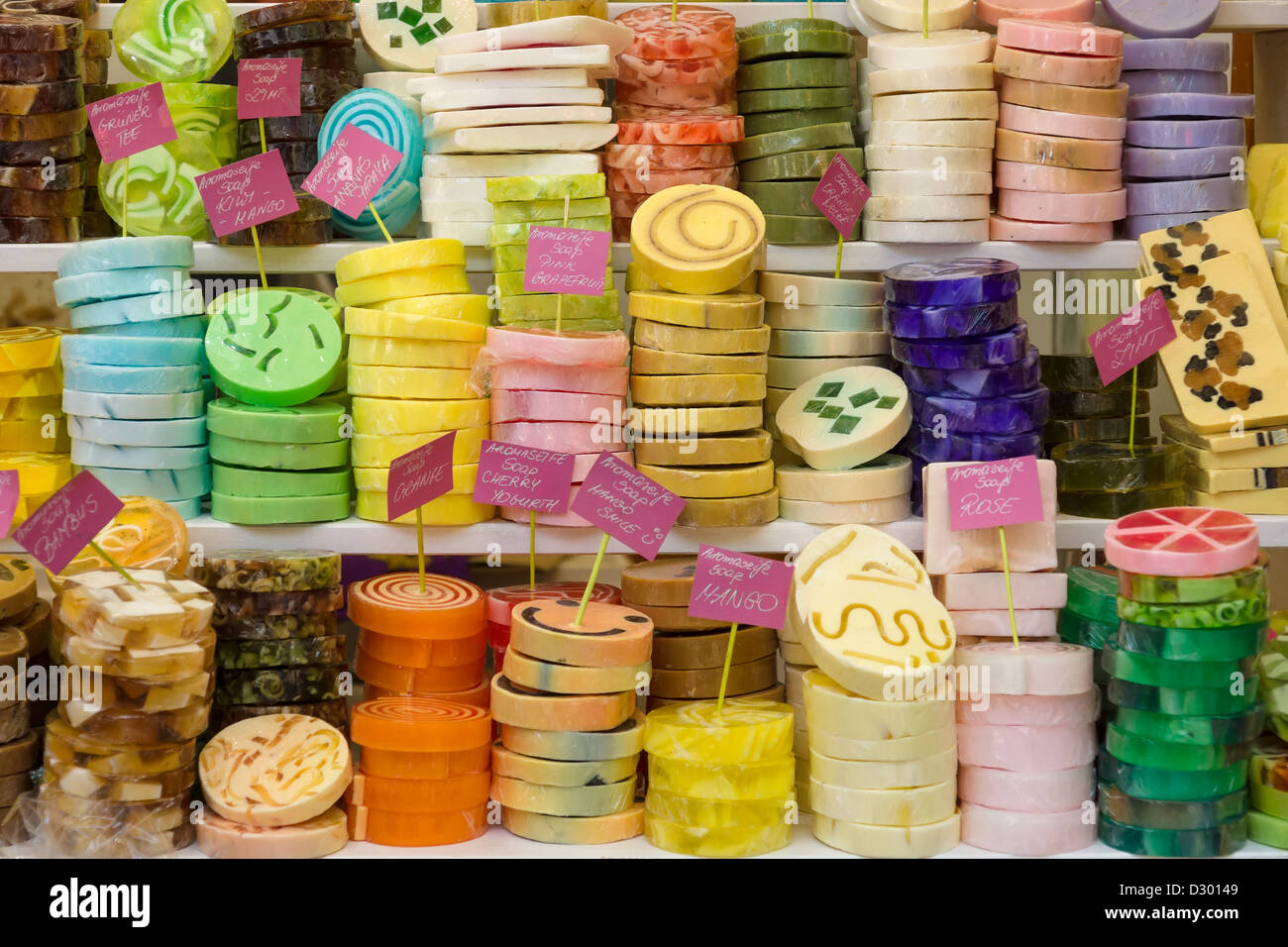 Handmade soap. Background Stock Photo - Alamy