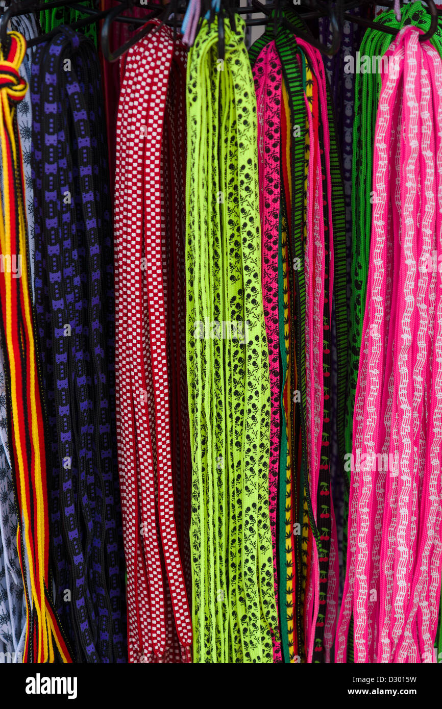 Multi-colored threads. Background Stock Photo - Alamy