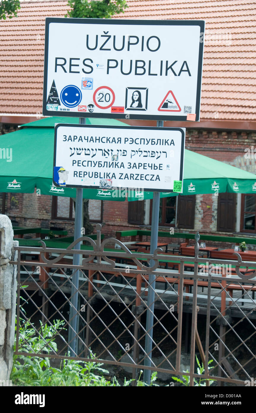 Republic uzupio hi-res stock photography and images - Alamy