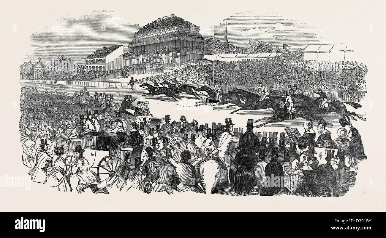 DONCASTER RACES, THE ST. LEGER Stock Photo - Alamy