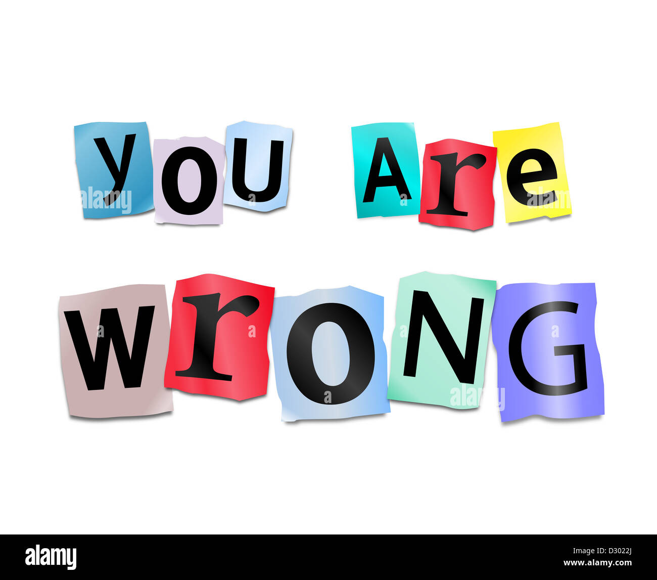 You Are Wrong