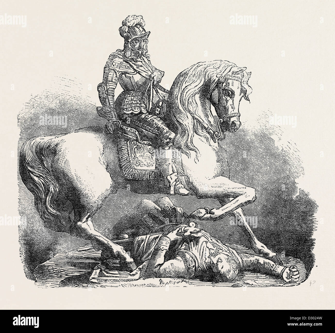 THE INTERNATIONAL EXHIBITION: CHARLES I. AND HIS STANDARD-BEARER IN ...