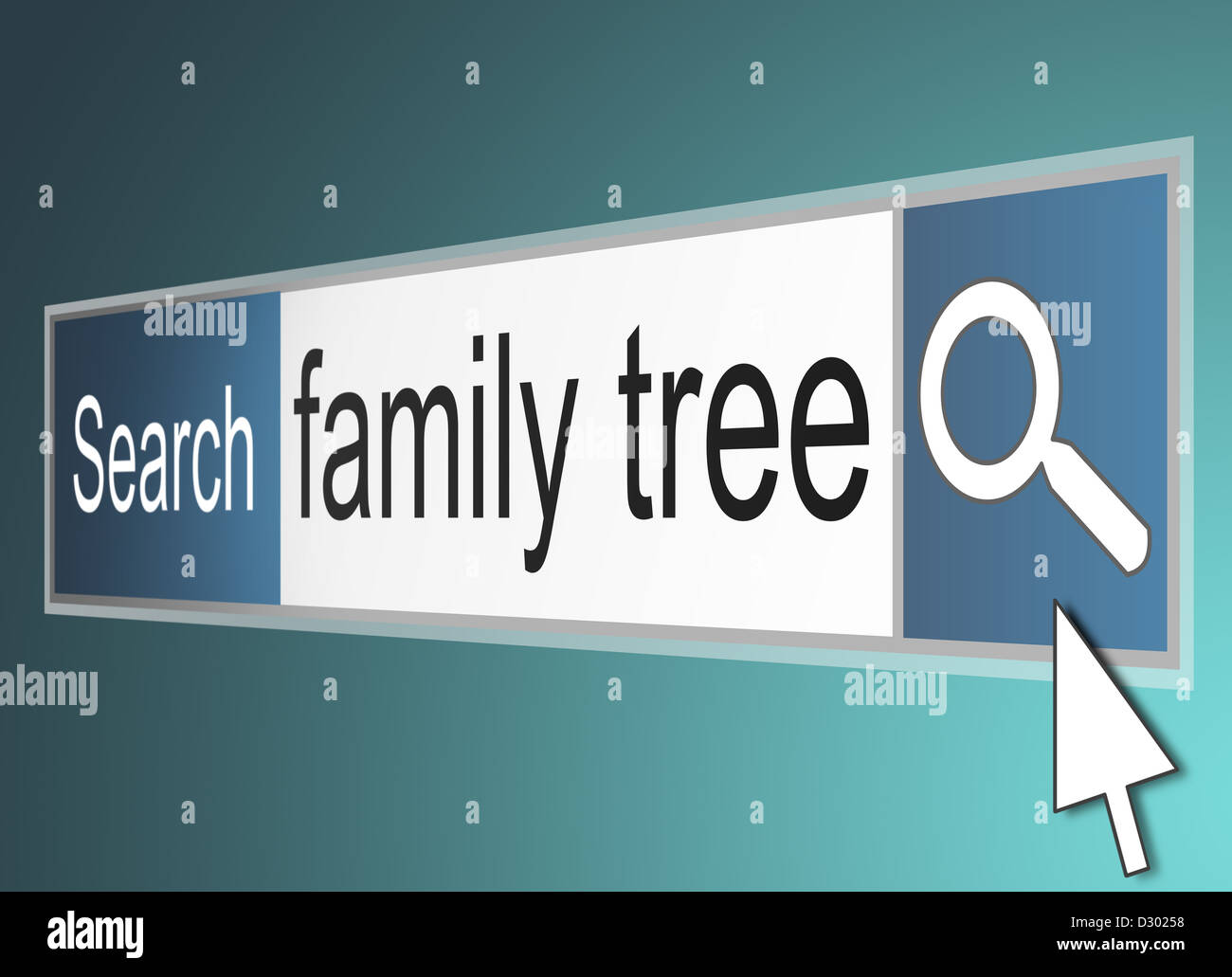 Family tree search Stock Photo - Alamy