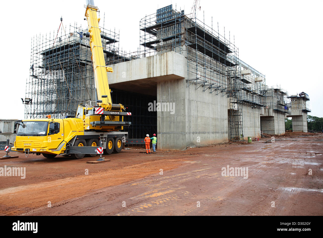 Construction on FQML First Quantum Minerals long lead mills and mill ...
