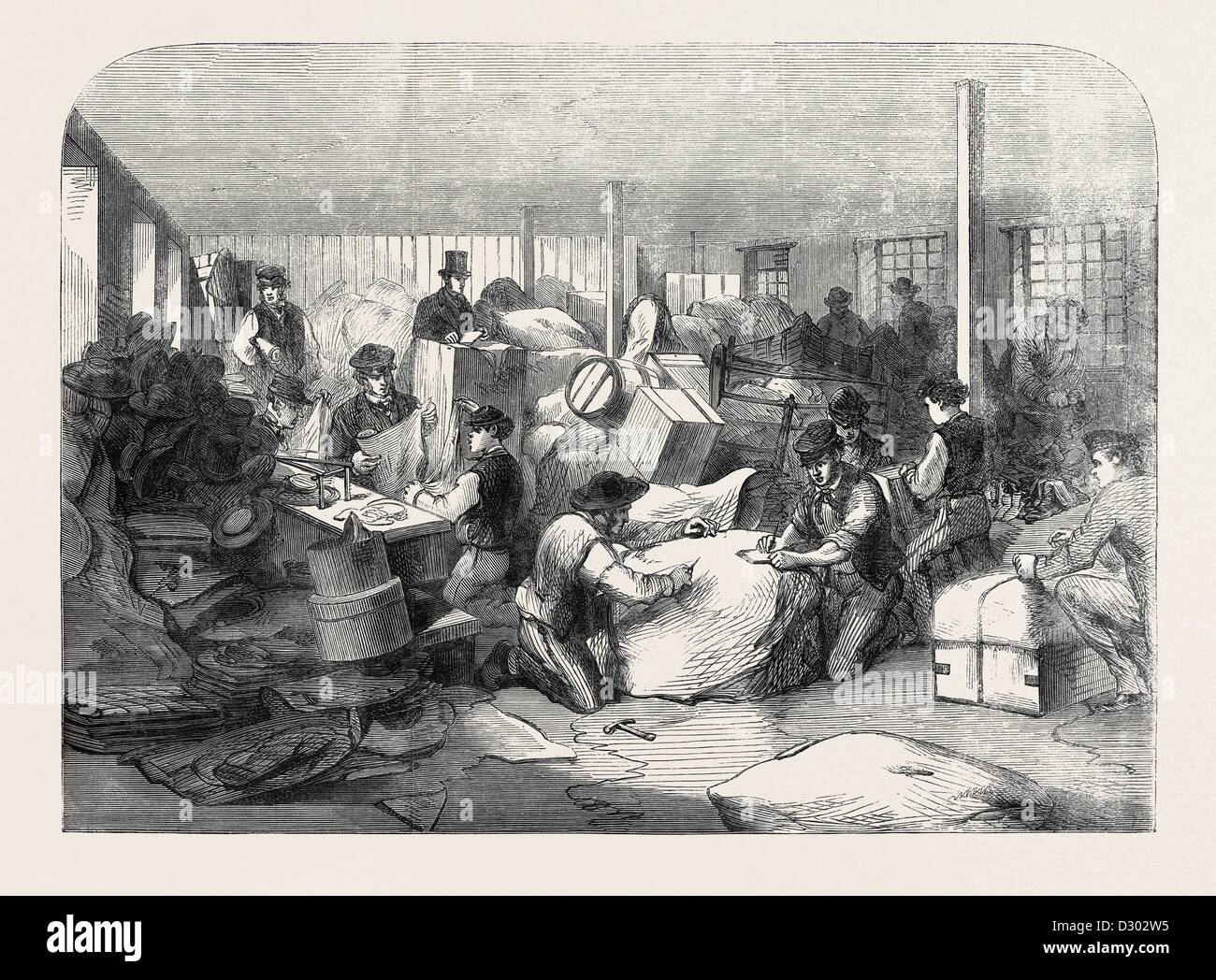 THE COTTON FAMINE: MAKING UP PARCELS OF CLOTHING AT THE INDUSTRIAL ...