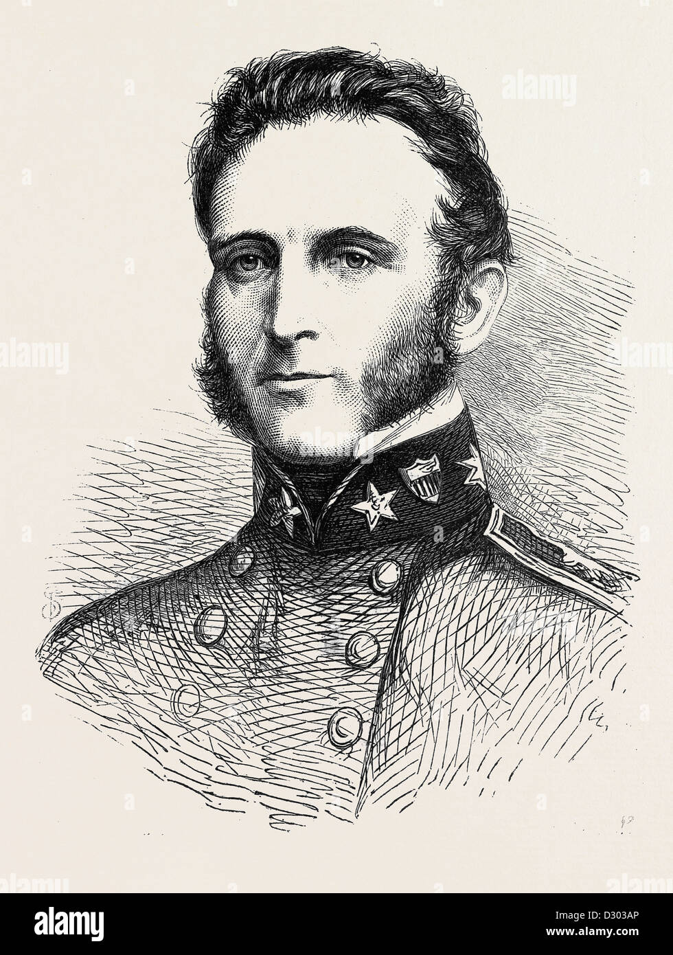 MAJOR-GENERAL STONEWALL JACKSON OF THE CONFEDERATE ARMY 1862 Stock ...