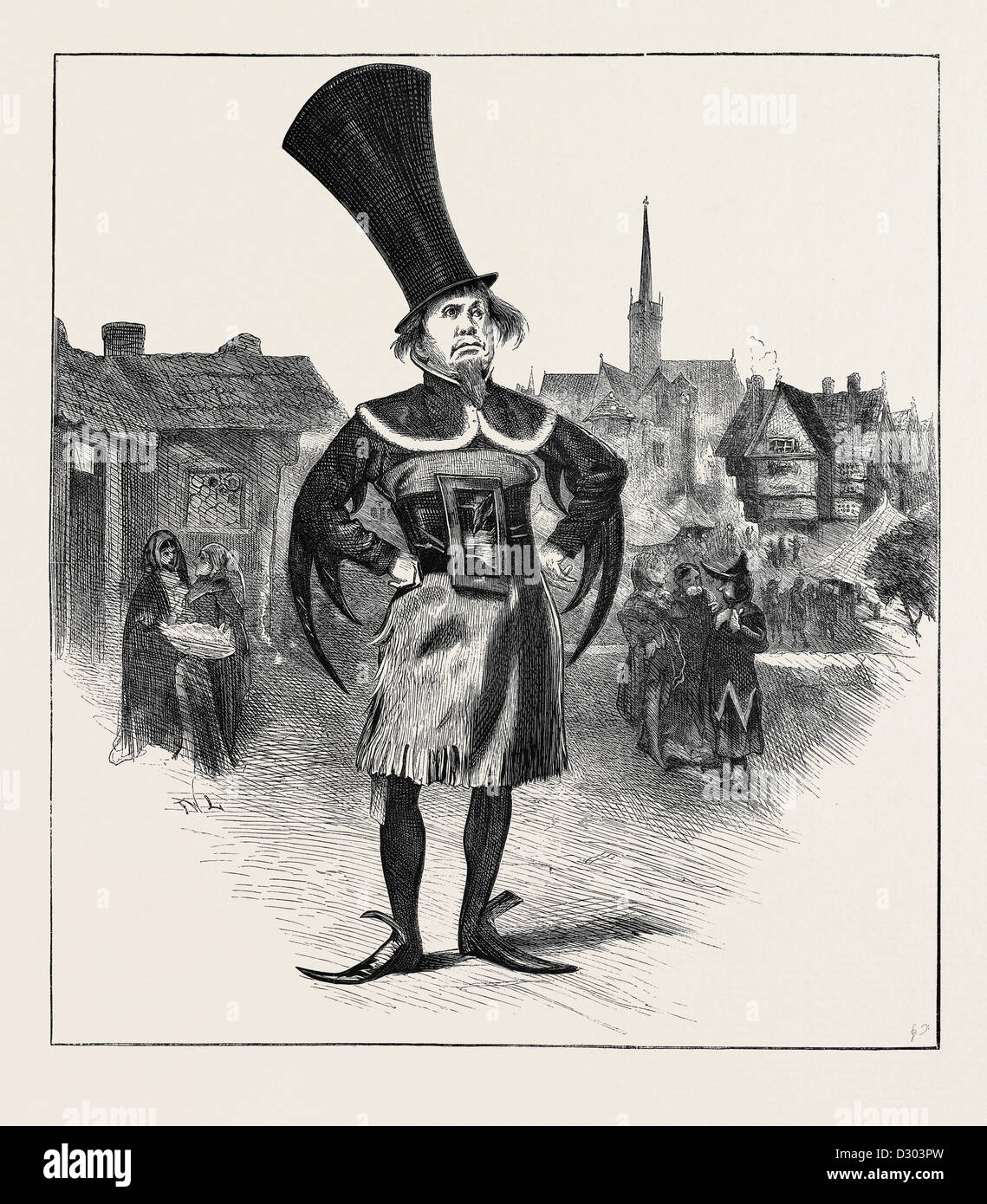 WAT TYLER, M.P., 1870 Stock Photo - Alamy