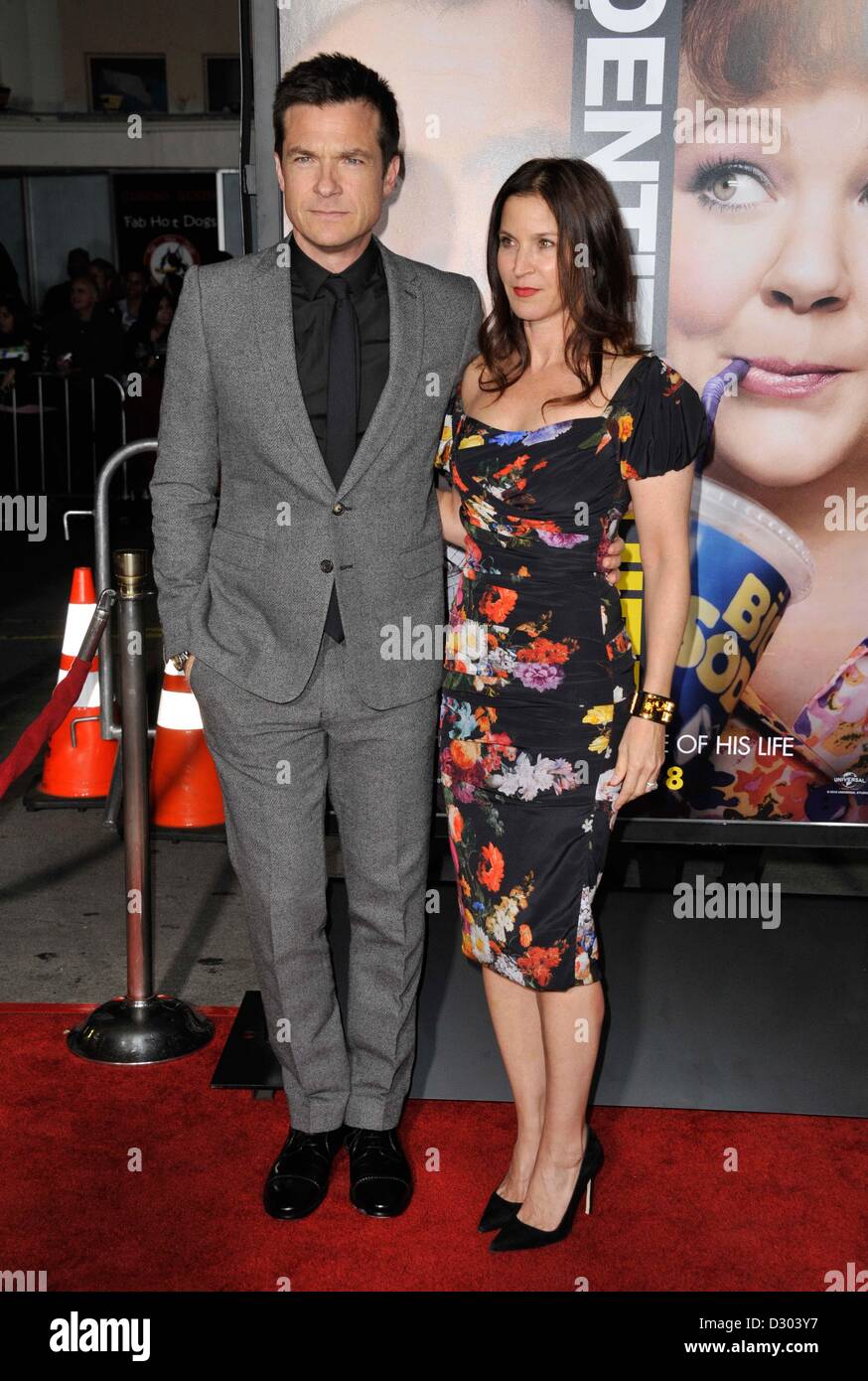 Feb. 4, 2013 - Los Angeles, California, U.S. - Jason Bateman, Amanda ...