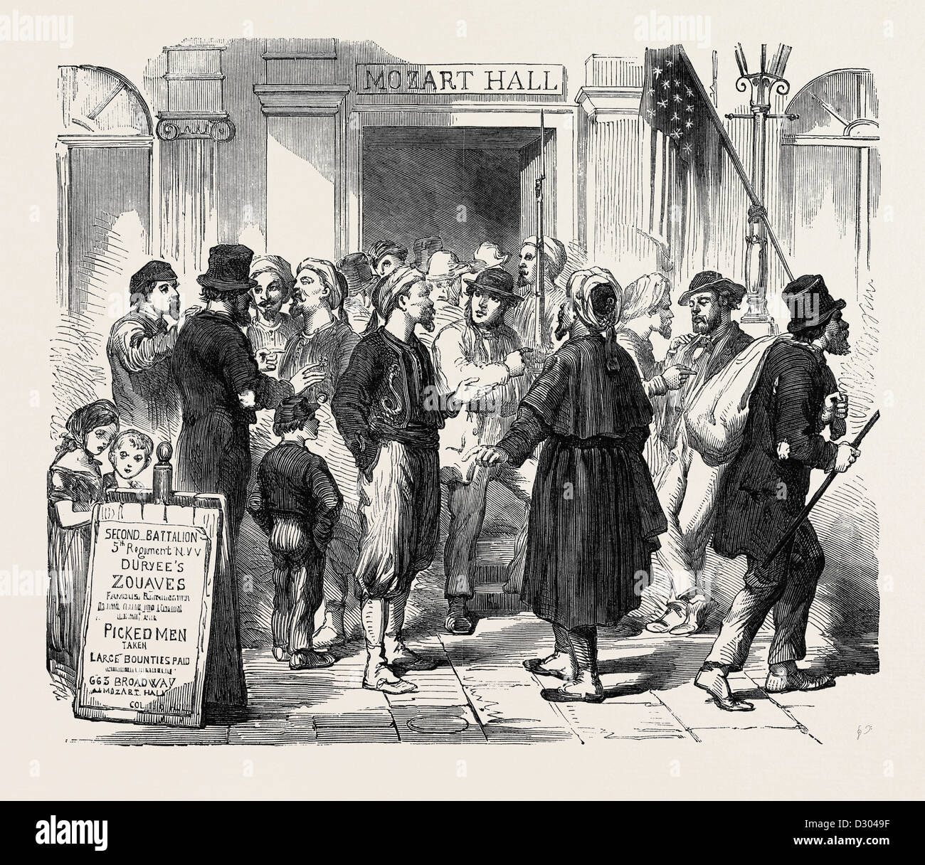 Irish american civil war hi-res stock photography and images - Alamy