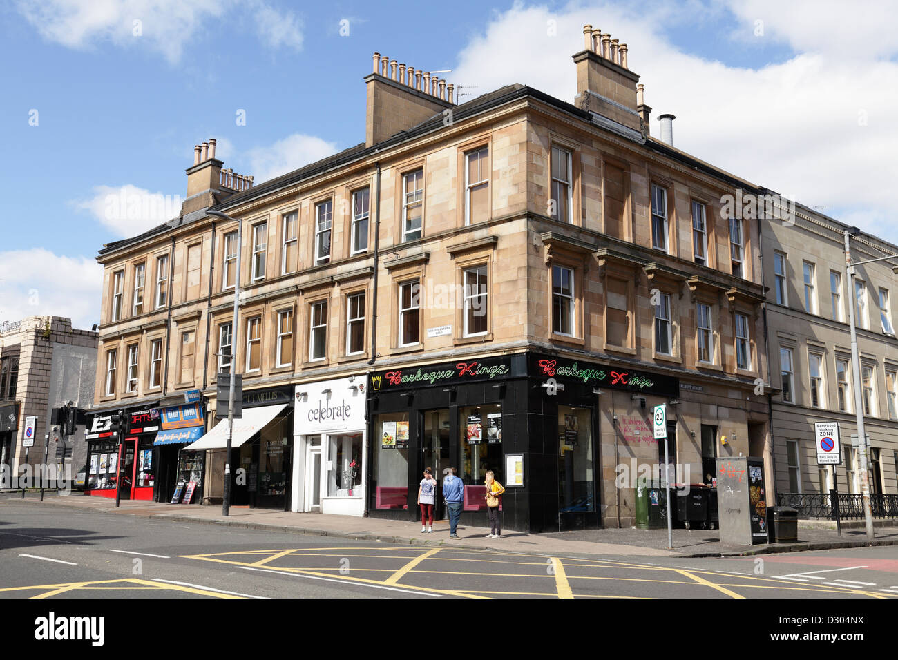 Tenement house glasgow scotland hi-res stock photography and images - Alamy